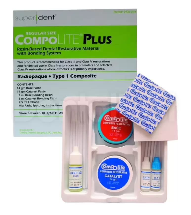 Купить Compolite Plus (Комполайт) химический композит (14гр+14гр ...
