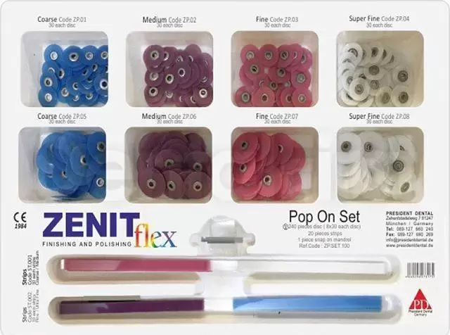 Купить Zenit Flex Snap On kit, (8х30 дисков, 20 штрипсов, дискодер ...