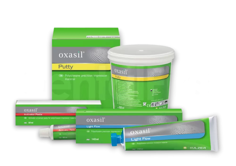 Купить Oxasil набор, Putty, Light Flow, Activator - (1 x 900мл., 1 x ...
