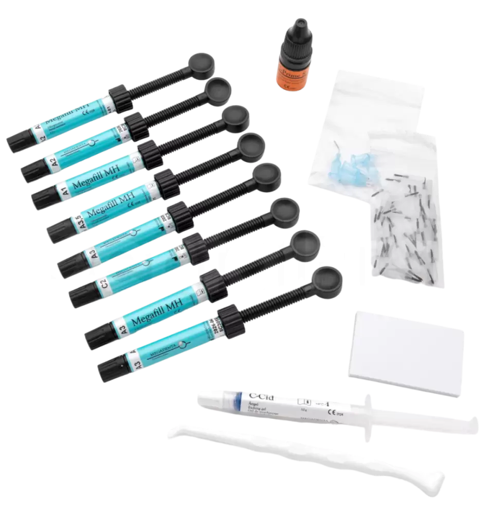 Купить Megafill MH, набор - (8x4,5г.) | Dental First