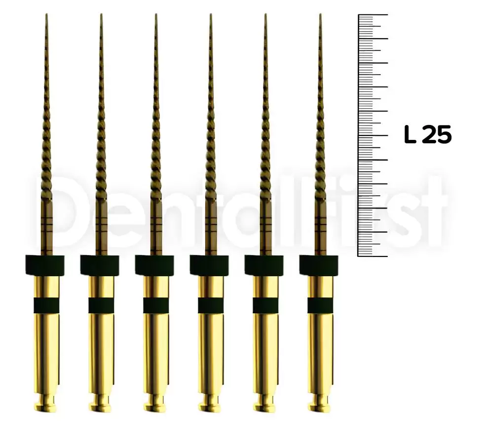 Купить Е-Флекс Голд файл (25мм .04 №40 (6 шт/уп) Eighteeth E-Flex Gold ...