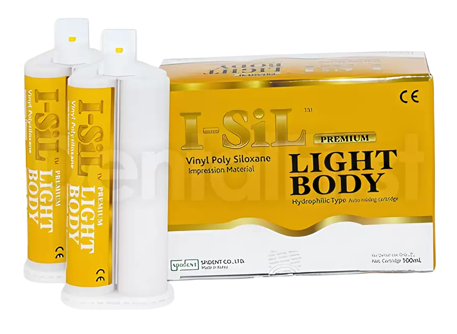 Купить I-Sil Light Body - (2 х 50мл.) (Желтый) | Dental First