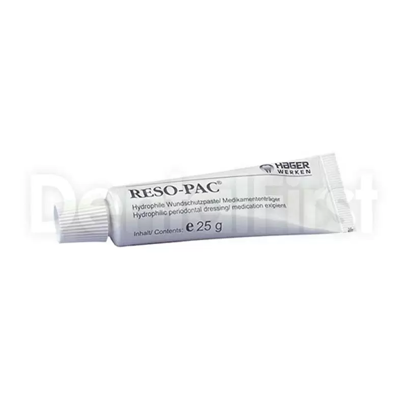 Периодонтальная повязка Резо-пак, тюбик 25 г | Купить стоматологические ...