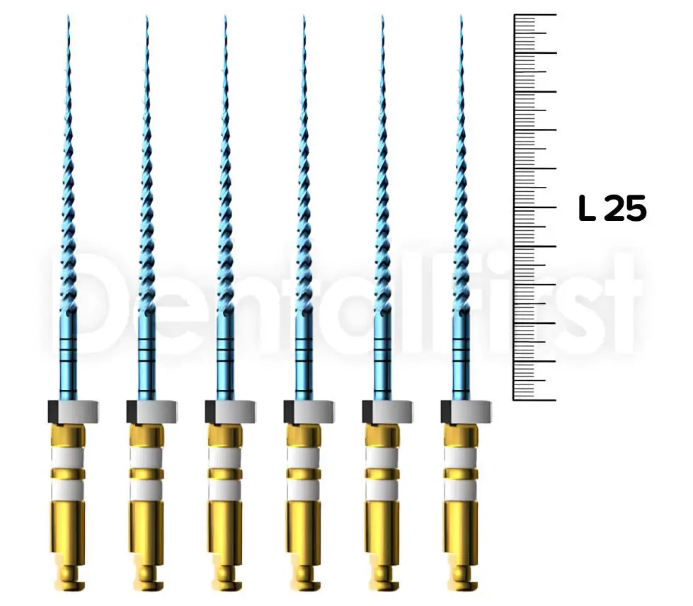 Купить E-Flex Blue файл 25мм .06 №15 (6 шт/уп) | Dental First