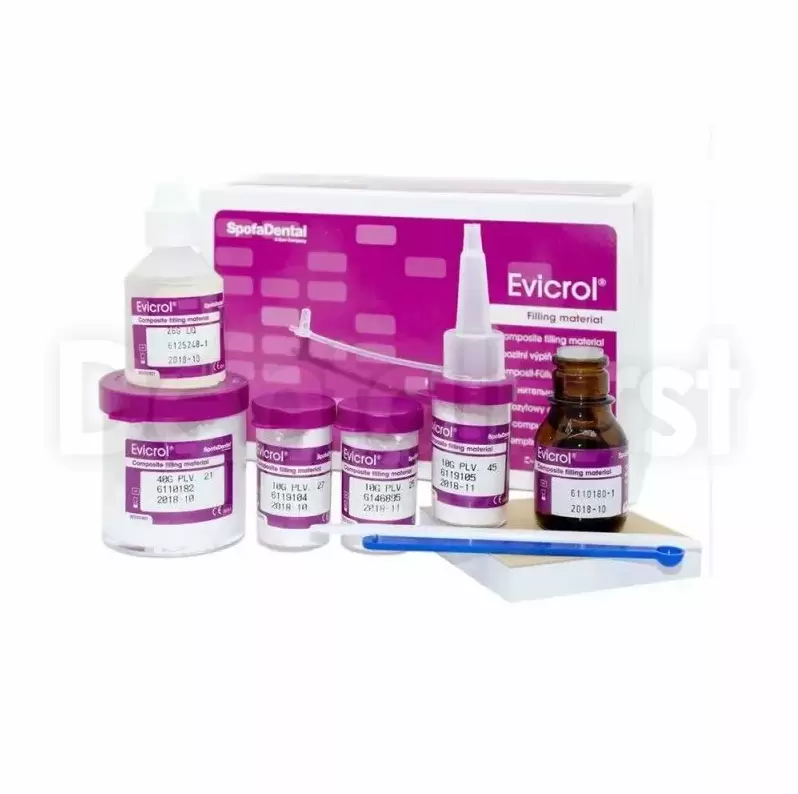 Купить Эвикрол (evicrol) Оригинал - пломб.мат-л хим./отв. 40гр.+ 3х10г ...