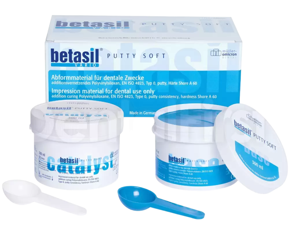 Купить Betasil Putty Soft A60, слепочная масса | Dental First