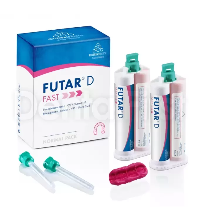 Купить Futar D Fast, регистратор прикуса - (2 x 50мл.) | Dental First