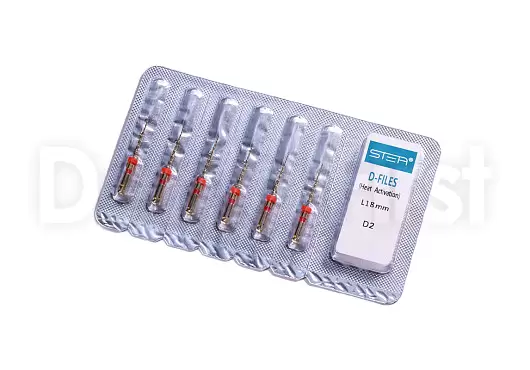 Машинные файлы STEA D-files Gold, длина 16 мм, размер D2 | Купить ...