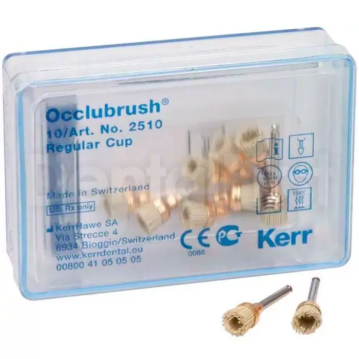 Щетка Occlubrush, 10 шт | Купить стоматологические товары недорого в ...