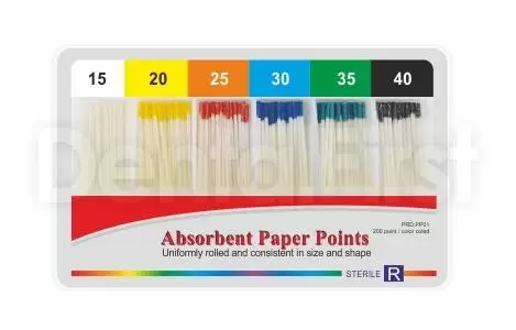 Absorbent Paper Points | Купить стоматологические товары недорого в ...